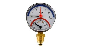 Back and bottom thermomanometers